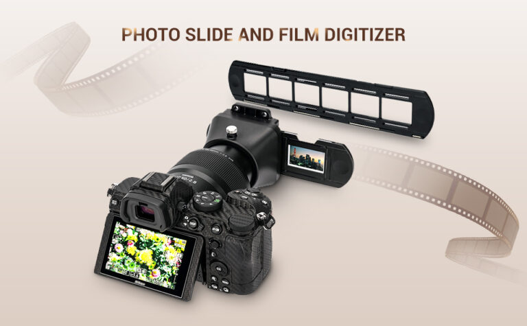 JJC Photo Slide and Film Digitizing Adapter Set for Re-photographing ...