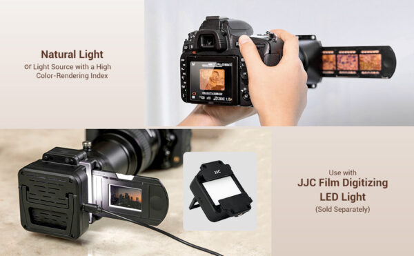 JJC Photo Slide and Film Digitizing Adapter Set for Re-photographing ...
