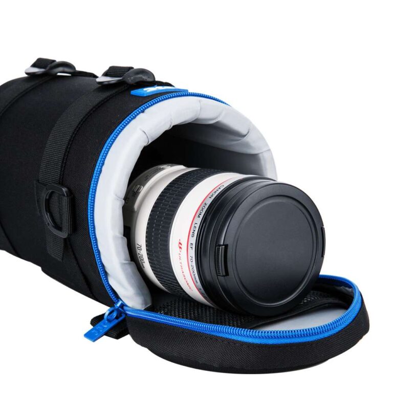 JJC Deluxe Lens Case for Lens Size Below 4.3″ x 8.9″(D x L) – JJCFOTO