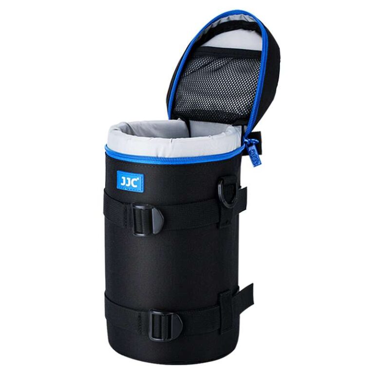 JJC Deluxe Lens Case for Lens Size Below 4.3″ x 8.9″(D x L) – JJCFOTO