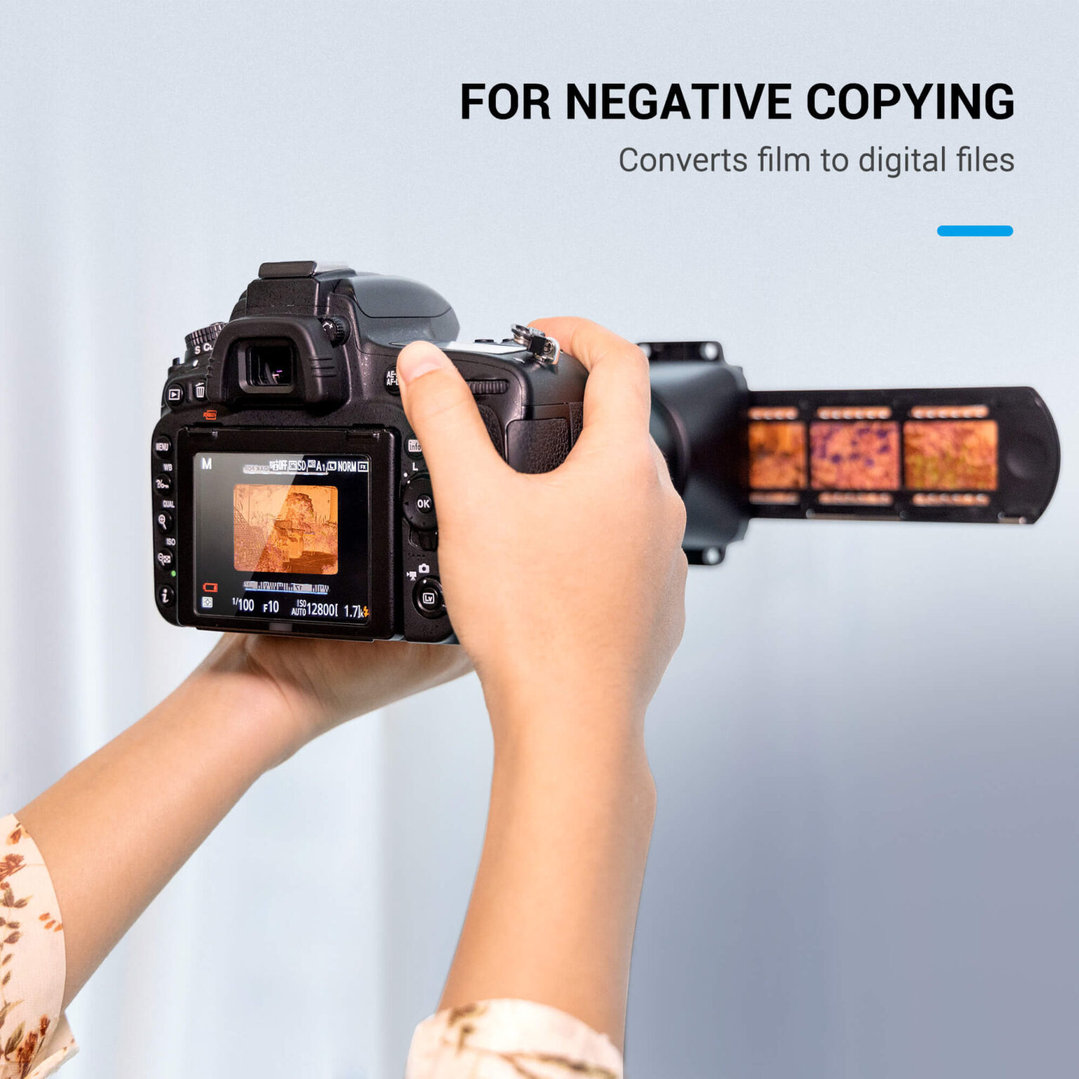 JJC Photo Slide and Film Digitizing Adapter Set for Re-photographing ...