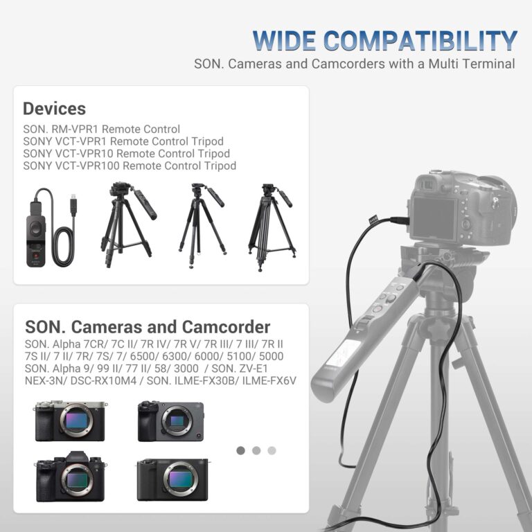 JJC Multi Terminal Cable for SONY VMC-MM1(800cm)(26.2ft) – JJCFOTO