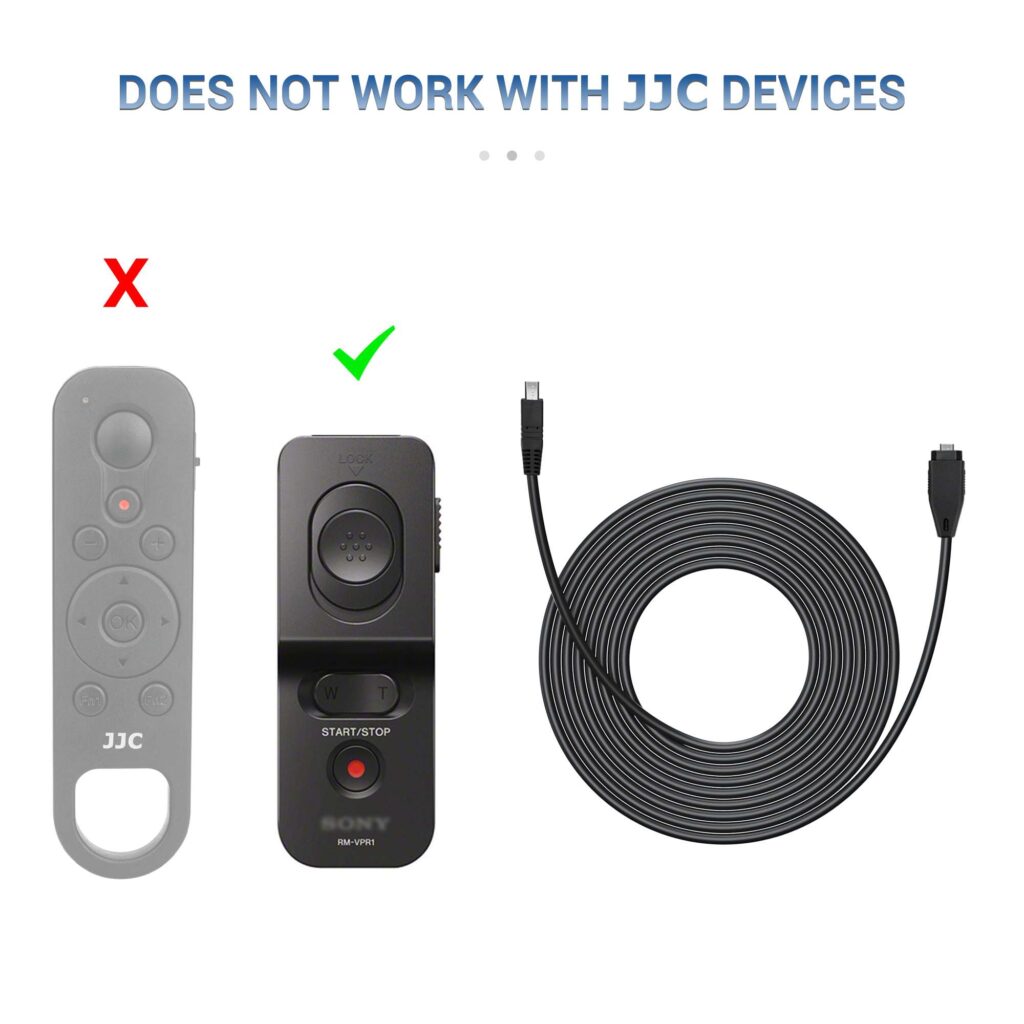 JJC Multi Terminal Cable for SONY VMC-MM1(100cm)(3.3ft) – JJCFOTO