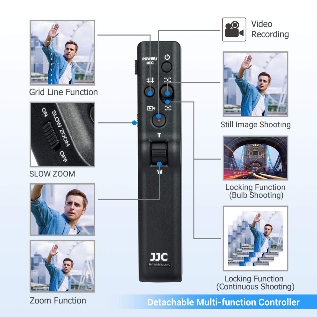 JJC Pan Bar Controller For Manfro. Video Head - JJCFOTO