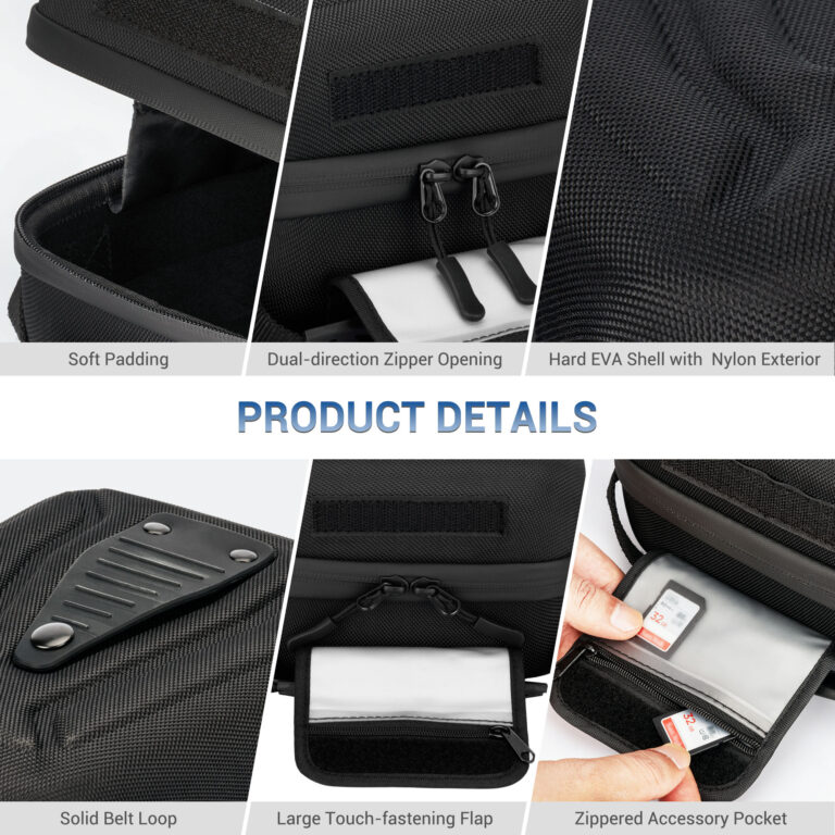 Hard Shell Camera Case EVA Camera Pouch Bag for Sony A7RV A7RIV A7IV A7 A7R A7S III II A7CII ...