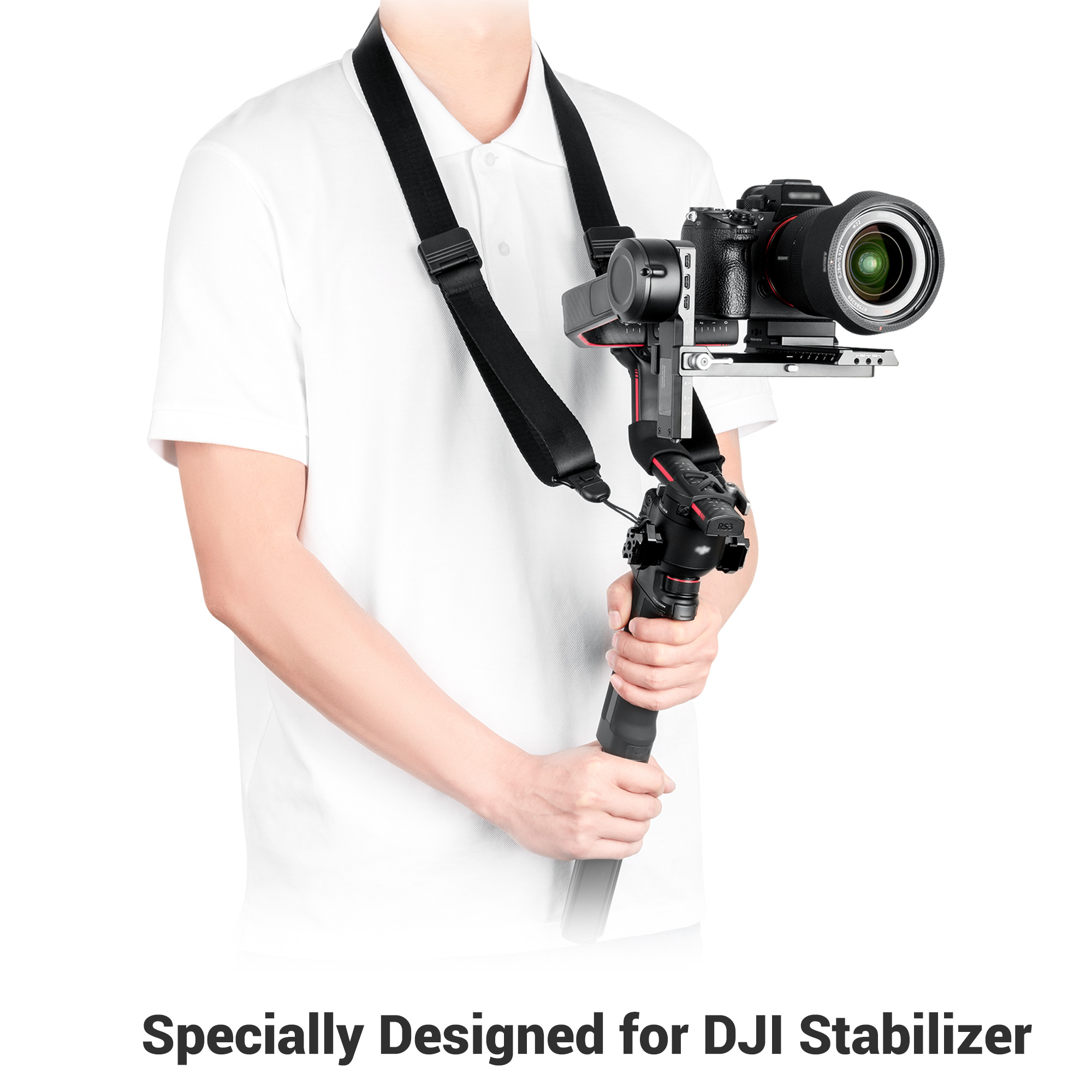 Neck Shoulder Strap for DJI RS 3 Pro/RS 3/RS 2/RSC 2 Gimbal Stabilizer ...