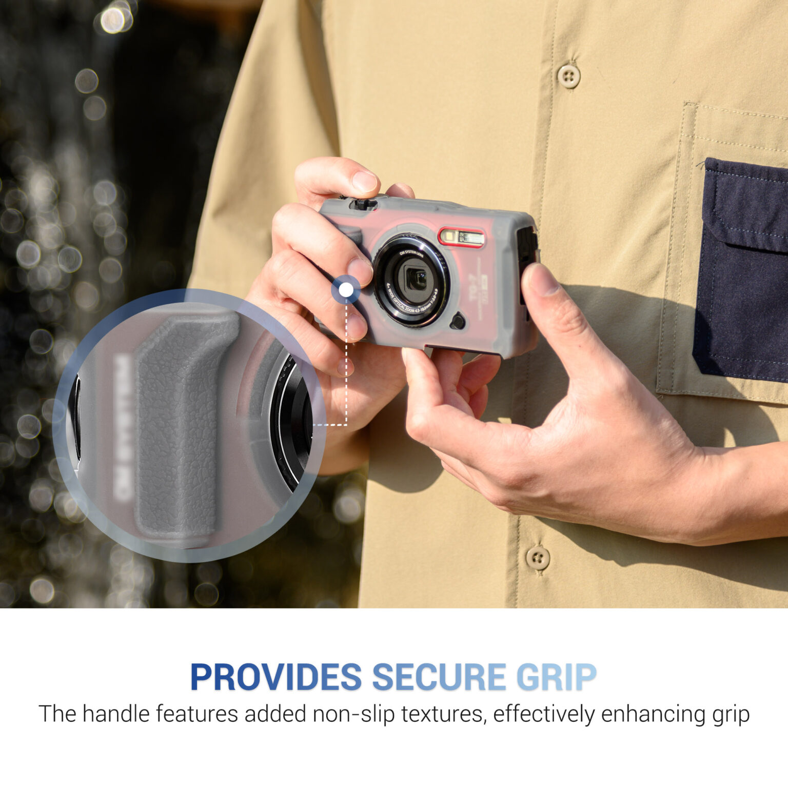 Anti-scratch Silicone Jacket for Olympus Tough TG-7 Digital Camera ...