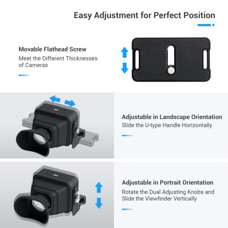 3X Magnification Magnifier LCD Viewfinder Loupe for Sony FX30 FX3 – JJCFOTO