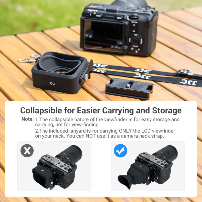 3X Magnification Magnifier LCD Viewfinder Loupe for Sony FX30 FX3 – JJCFOTO