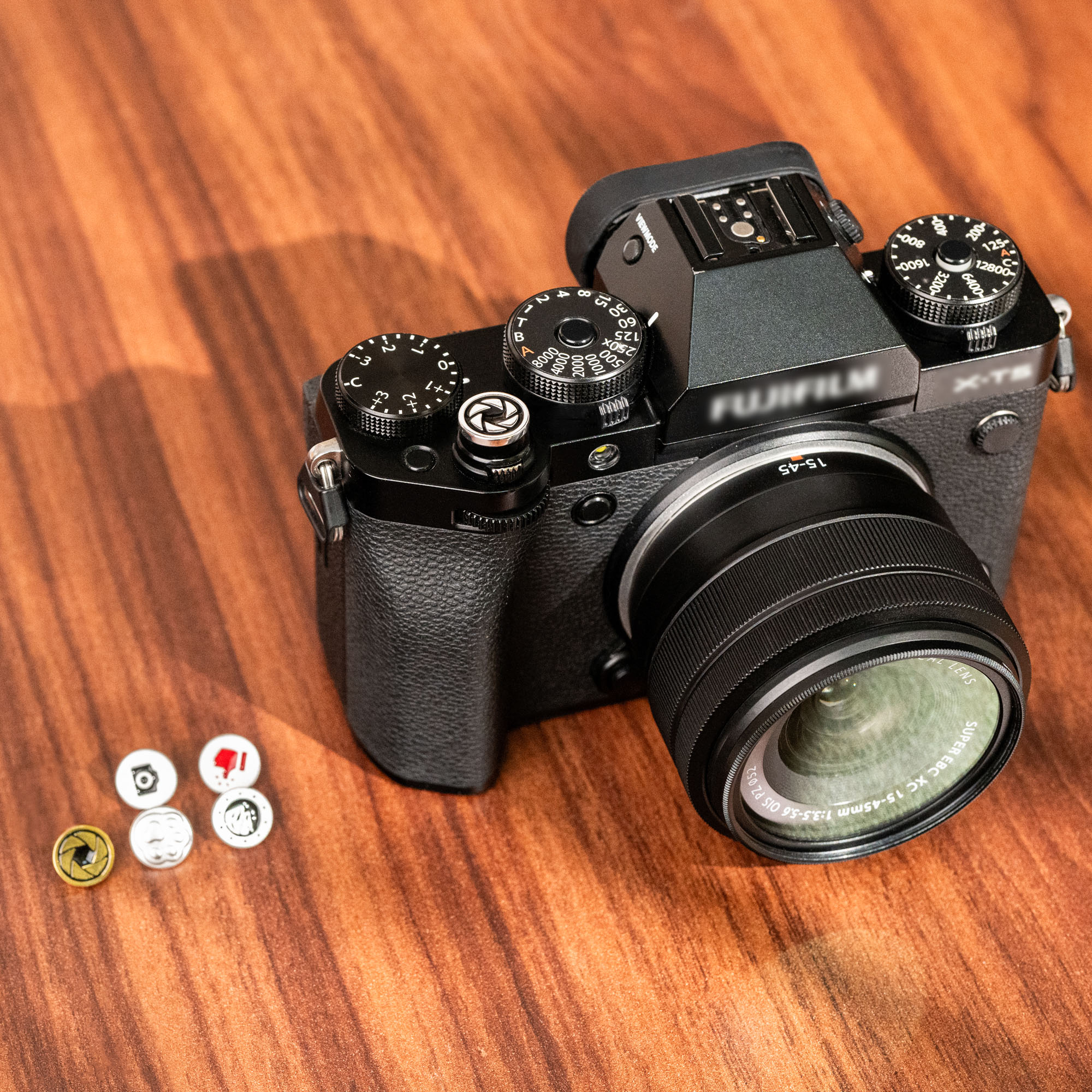 JJC Camera Shutter Release Button for Fujifilm Fuji X-T5 X-T4 X-T3 X ...