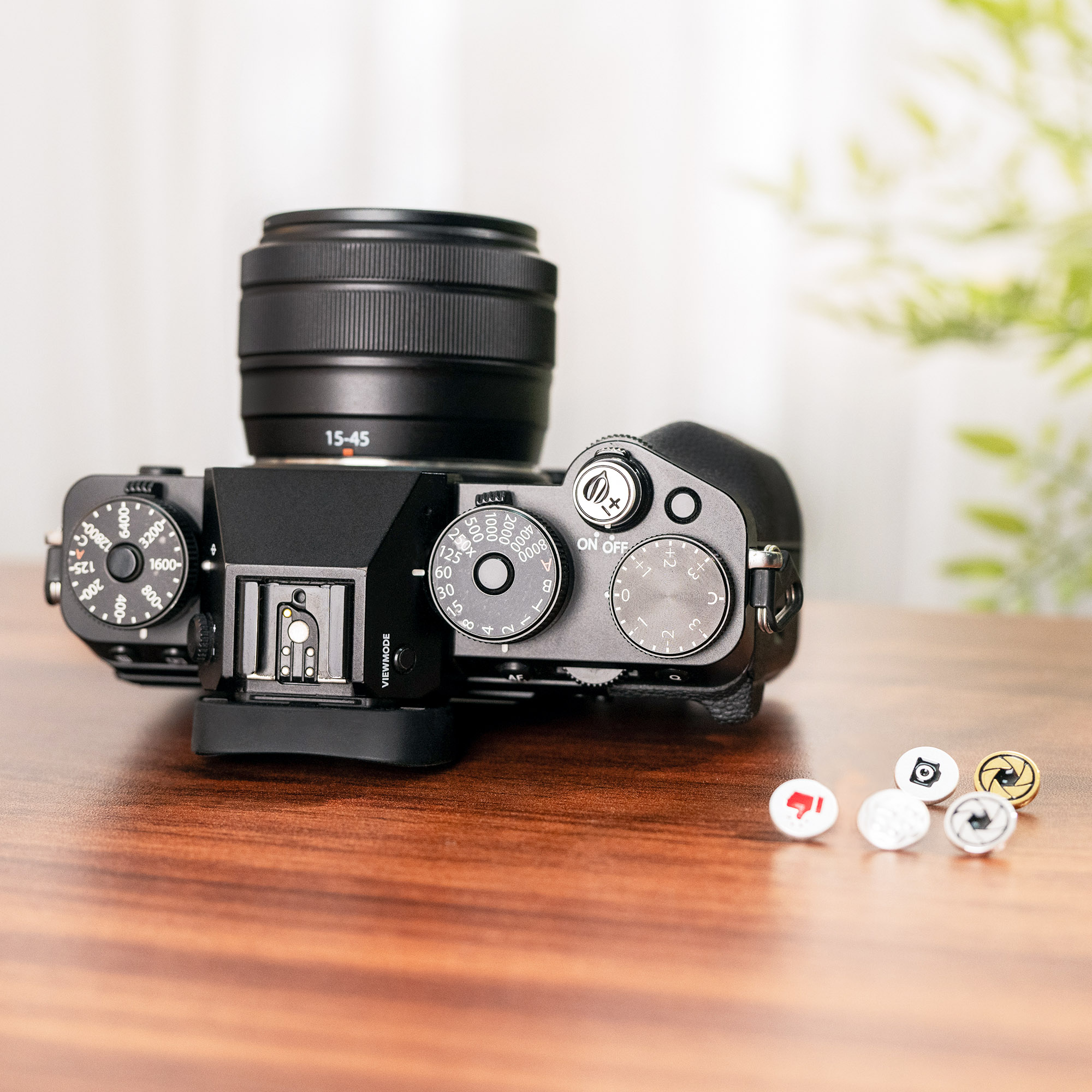 JJC Camera Shutter Release Button for Fujifilm Fuji X-T5 X-T4 X-T3 X ...