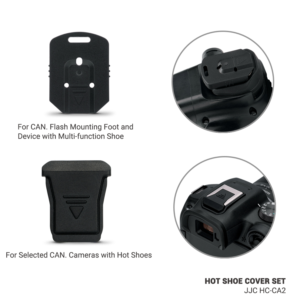 Camera Hot Shoe Cover Cap & Flash Contact Connector Kit for Canon EOS ...
