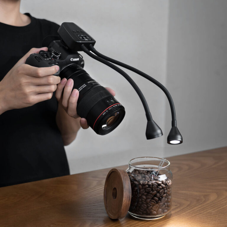 14Inch LED Macro Arm Light with 10 Level Ajustable Brightness for Canon ...