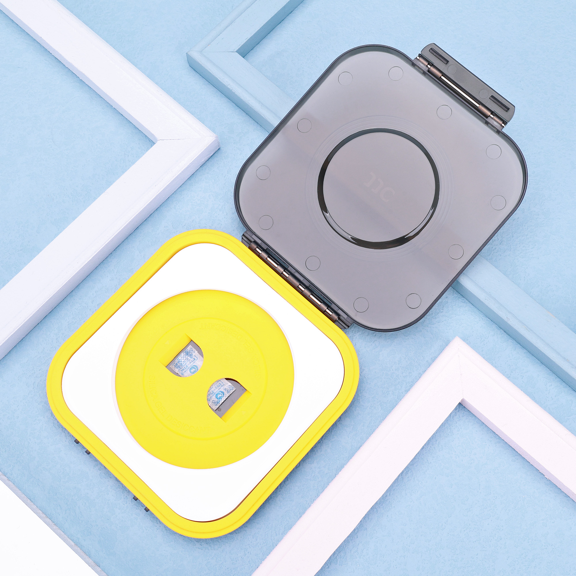 JJC Moistureproof Lens Filter Storage Case for 82mm 86mm 95mm 105mm ...