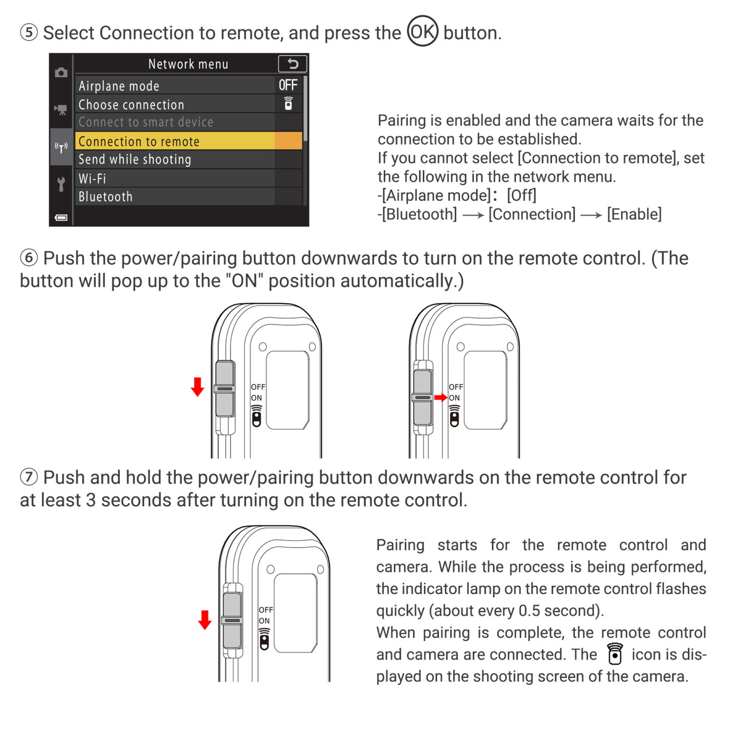 JJC Bluetooth Remote Commander for Nikon Zf Z5 Z6III Z6II Z7II Z30 Zfc ...