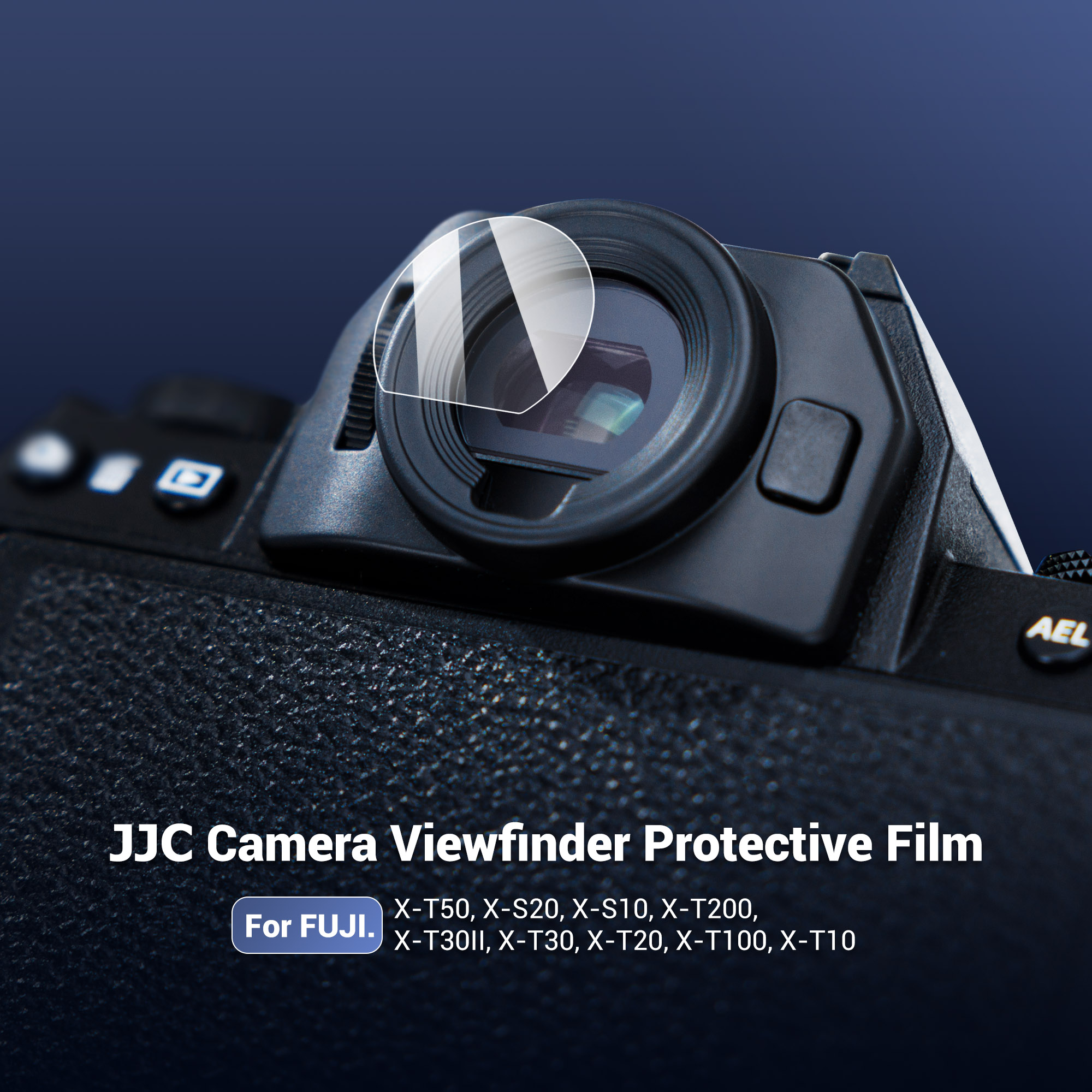 JJC Viewfinder EVF Screen Protector for Fujifilm Fuji XT50 X-T50 XS20 X ...
