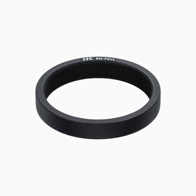 JJC Metal Black Decorative Adapter Ring for Fujifilm X100VI X100V X100F ...